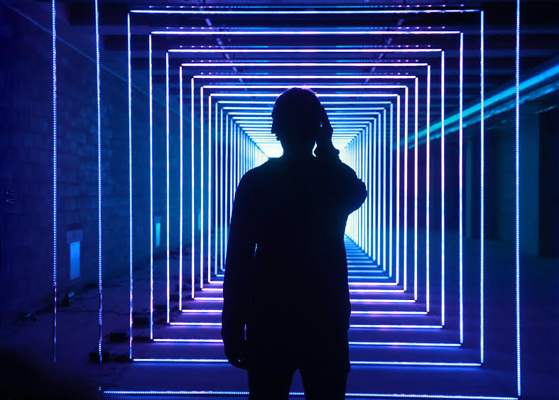 Thousands of LED Lights Transformed this Underpass Into a Rainbow Light ...