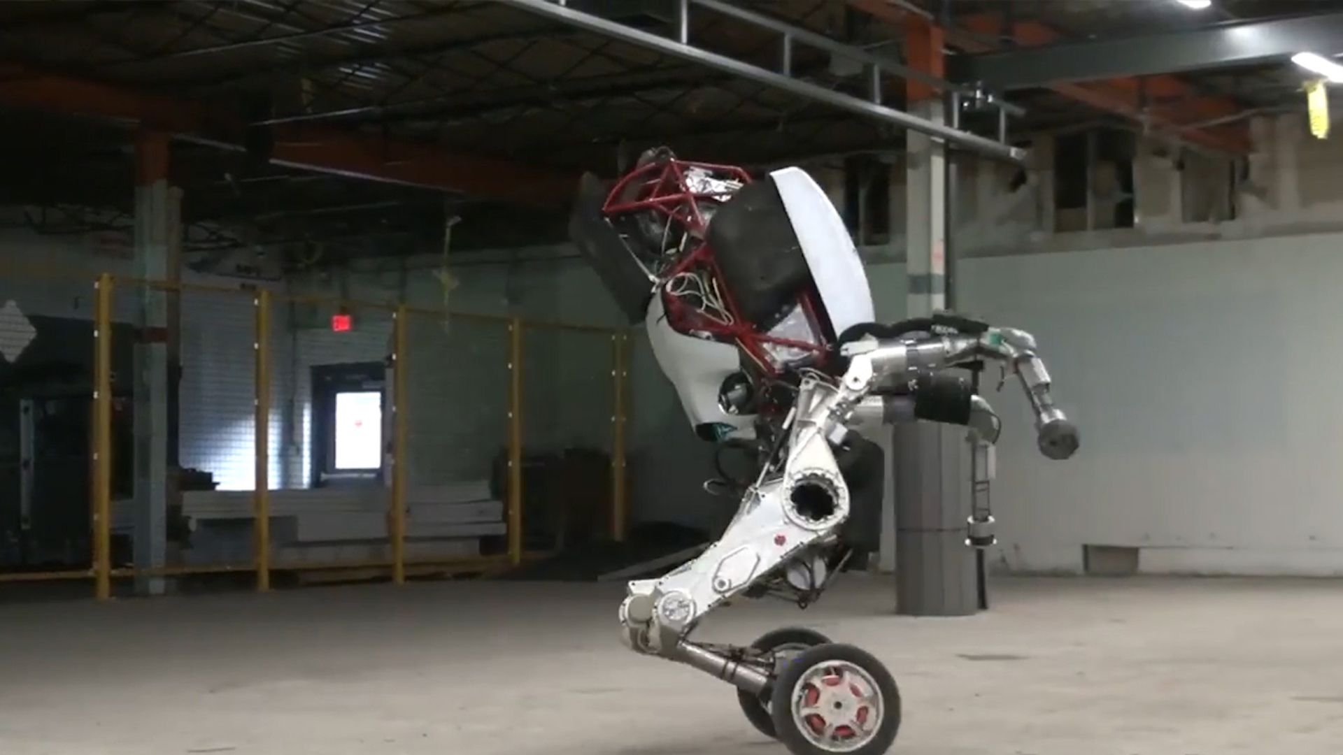 Boston Dynamics' latest robot can jump four feet, lift 100 pounds, and ...