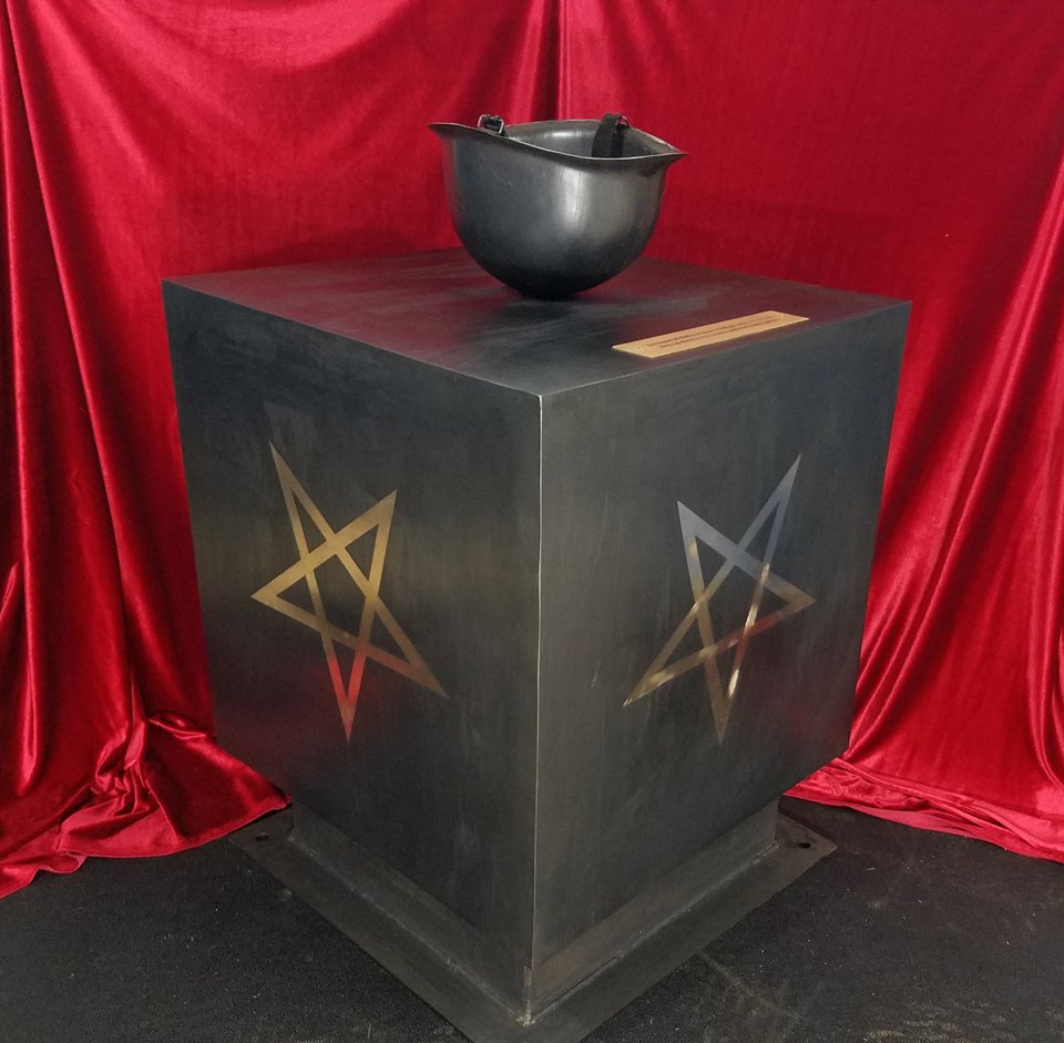 The Satanic Temple Built a Black Cube Monument to Honor Veterans