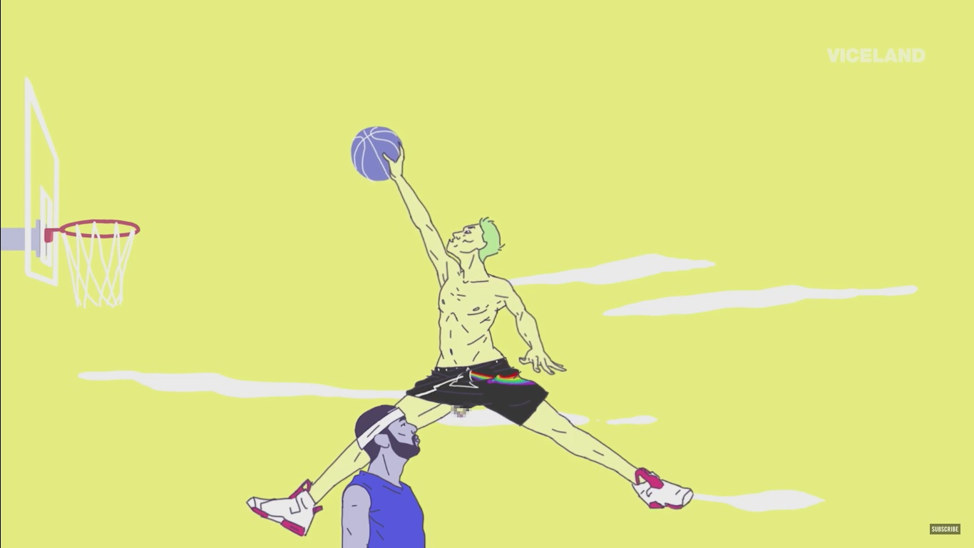 Ninja z Die Antwoord opowiada, jak grał w kosza z Kanye i Drake'iem