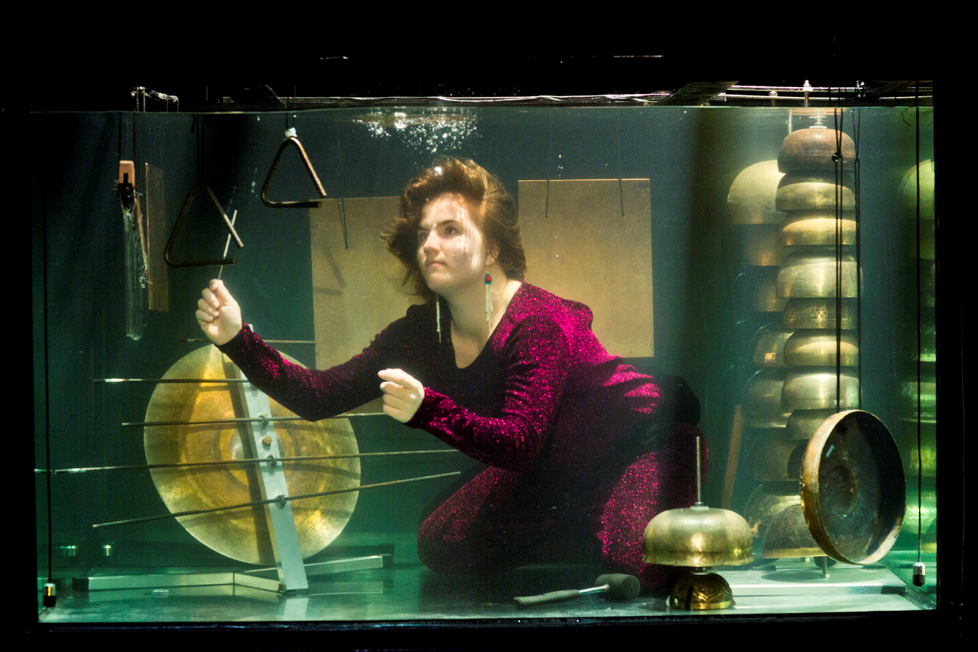 Actual Seapunks: This Underwater Band Plays Music in Fish Tanks