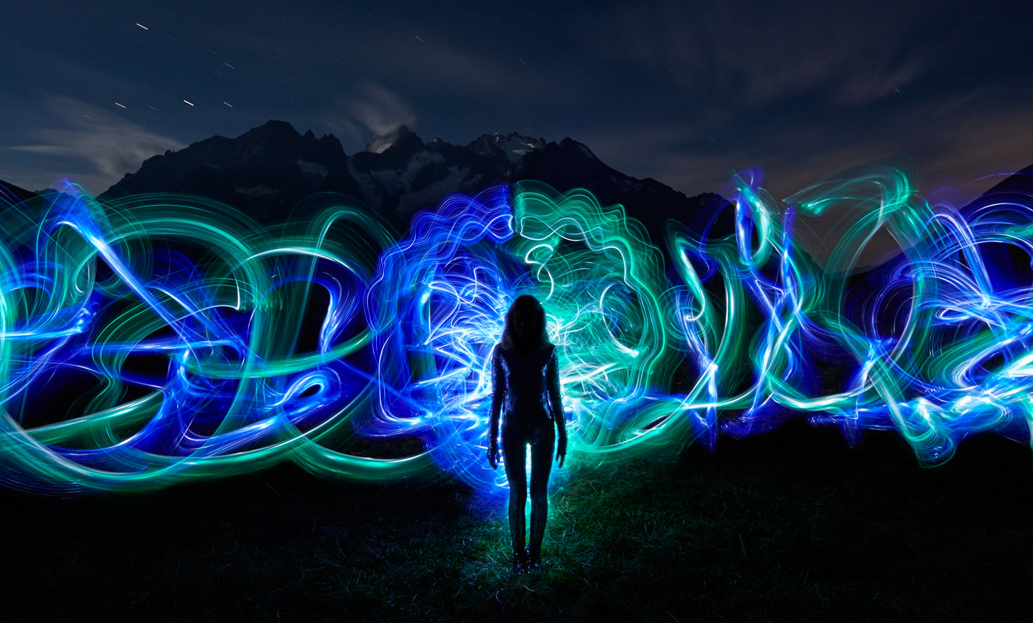 Ethereal Light Paintings Illuminate Europe's Most Dramatic Natural Sites