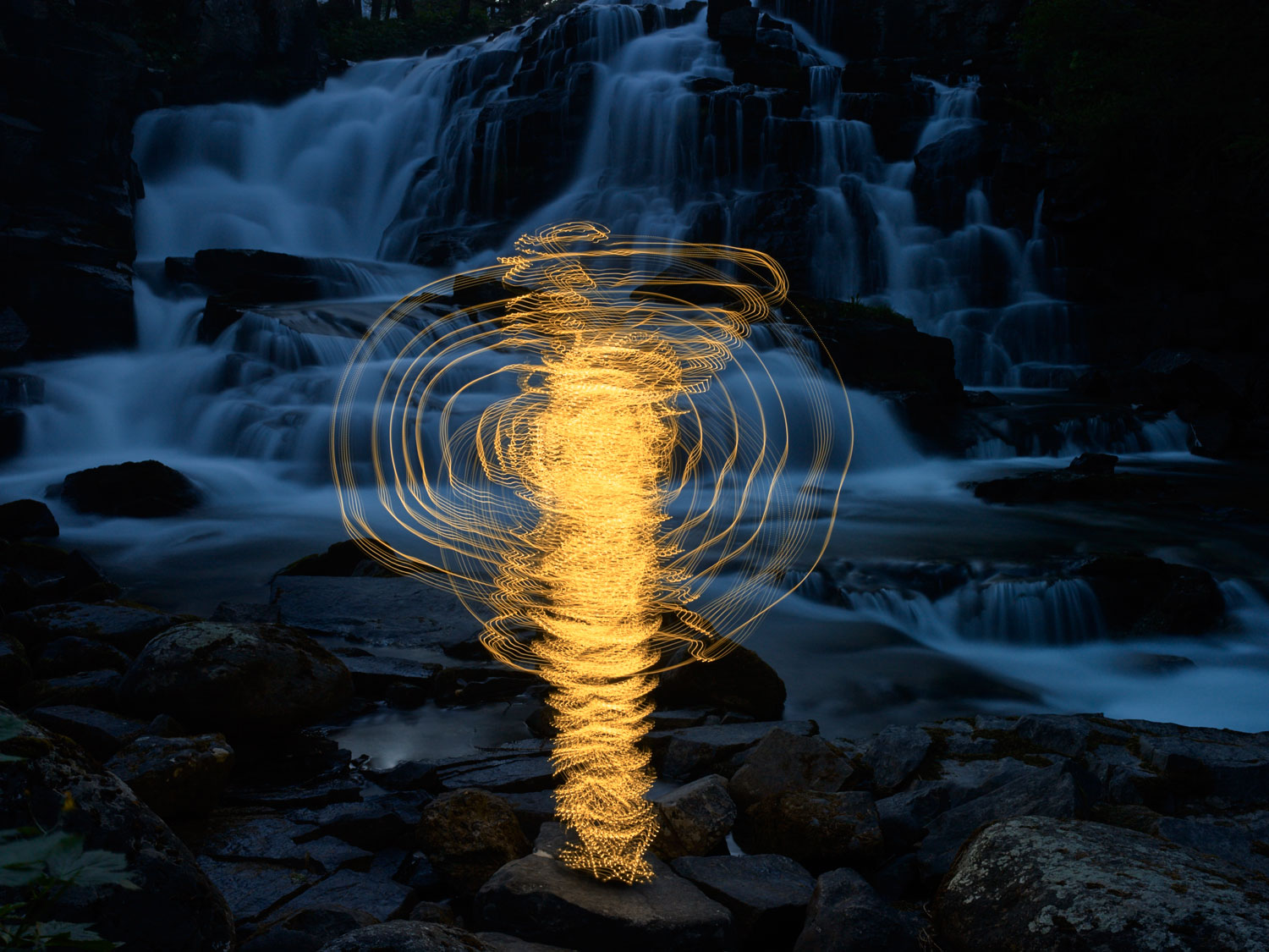 Ethereal Light Paintings Illuminate Europe's Most Dramatic Natural Sites