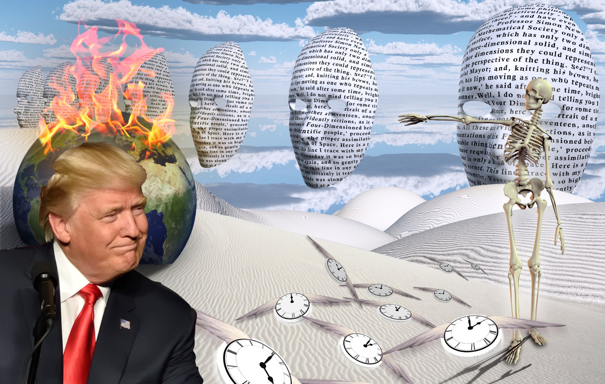 We Asked a Doomsday Clock Scientist About Trump's 'Fire and Fury' Threat