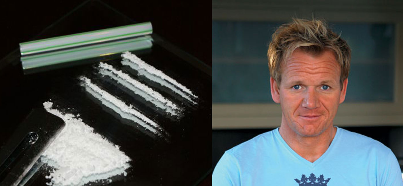 Gordon Ramsay Says the Restaurant Industry Has a Cocaine Problem (Duh)