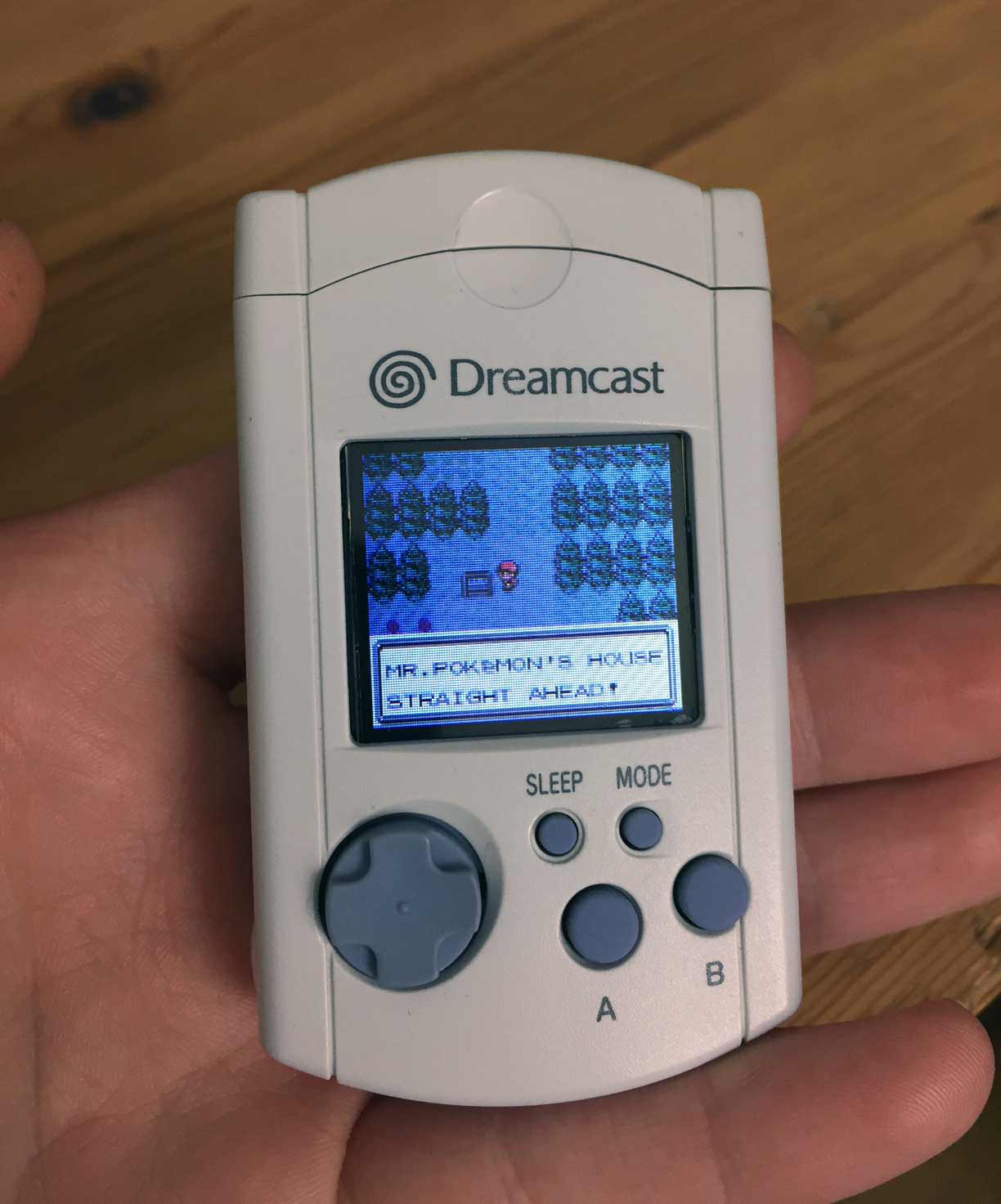 Yes, That's 'Pokémon' Running on a Dreamcast VMU