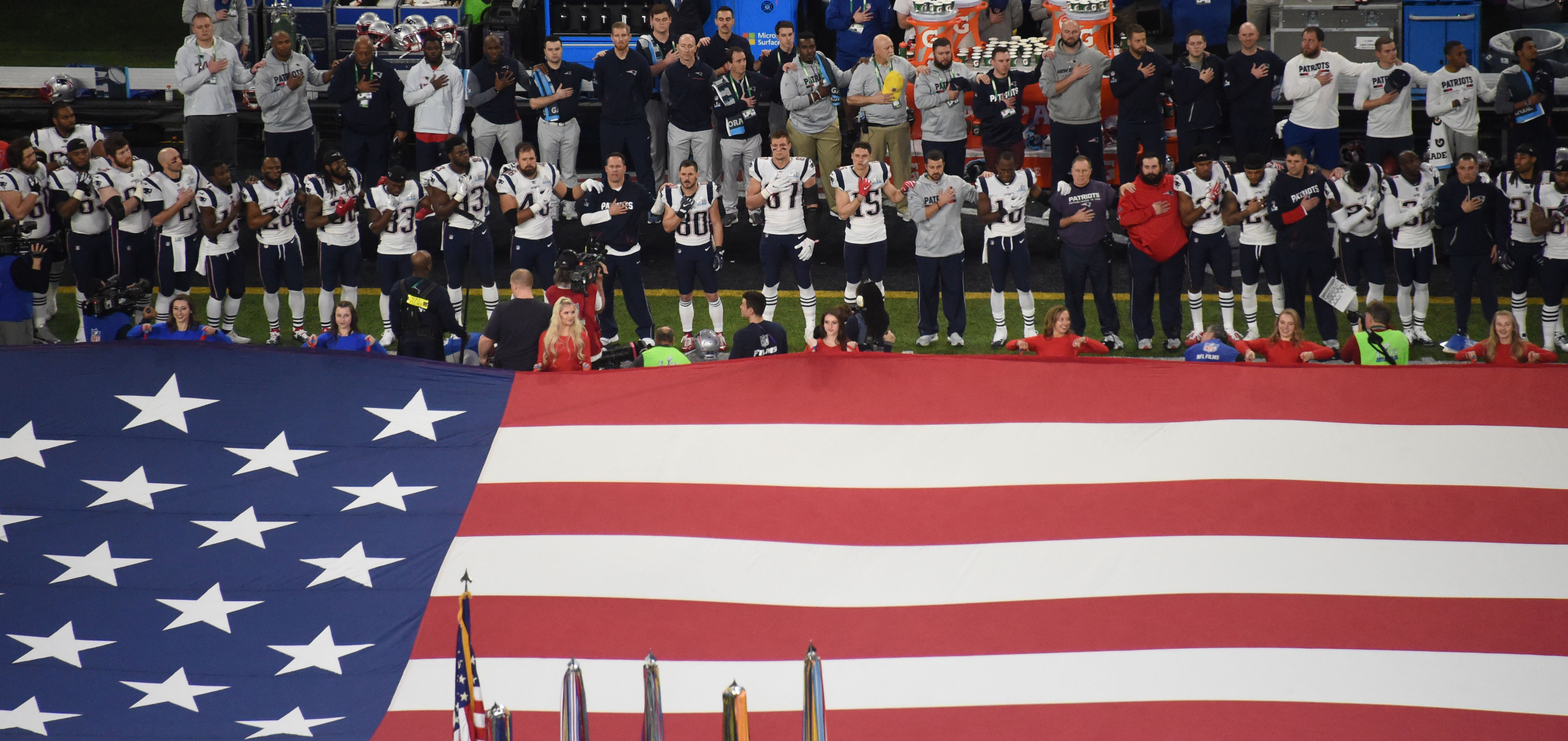 New NFL Rule: Players Must Stand for National Anthem