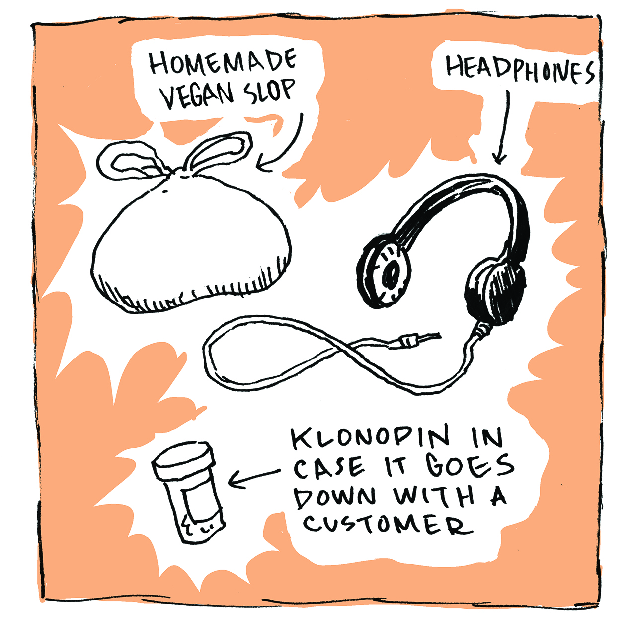 'What's in My Bag?' Today's Comic by Lane Milburn