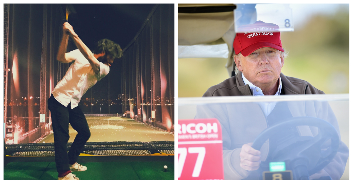 I Became a Caddy at Trump's Golf Club Doing What Trump Does Best: Lying