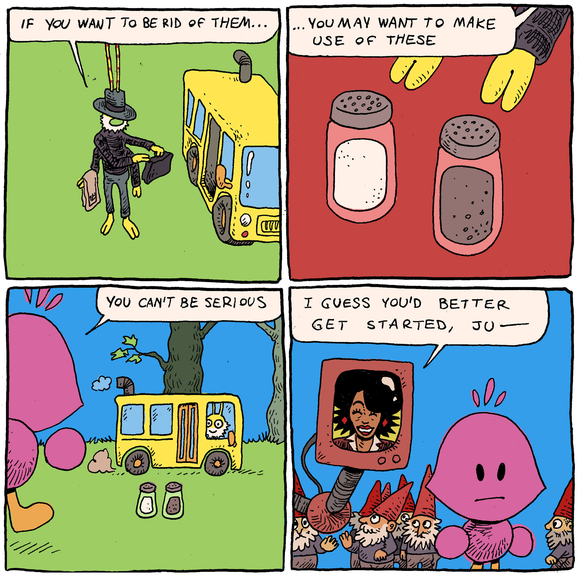 'Gnome Wars,' Today's Comic by Brian Mccray and Dominique Jackson