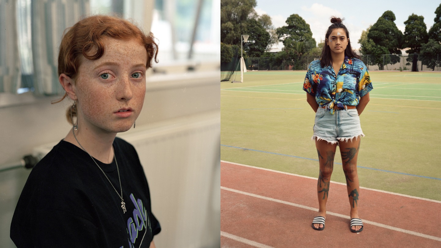 these portraits explore what it means to be a teen in new zealand