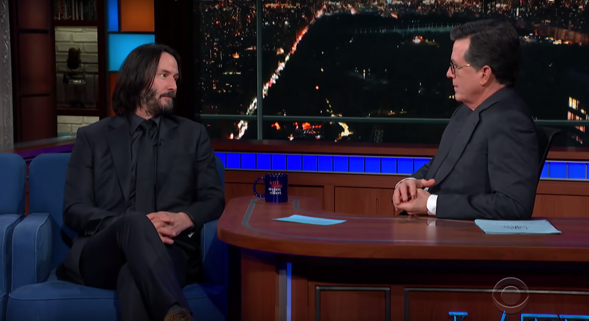 Keanu Reeves Told Stephen Colbert What Happens When We Die