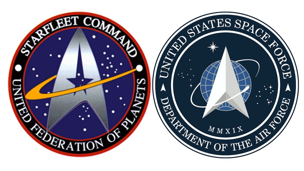 Trump Revealed the Logo for Space Force and It's Just the Star Trek Logo