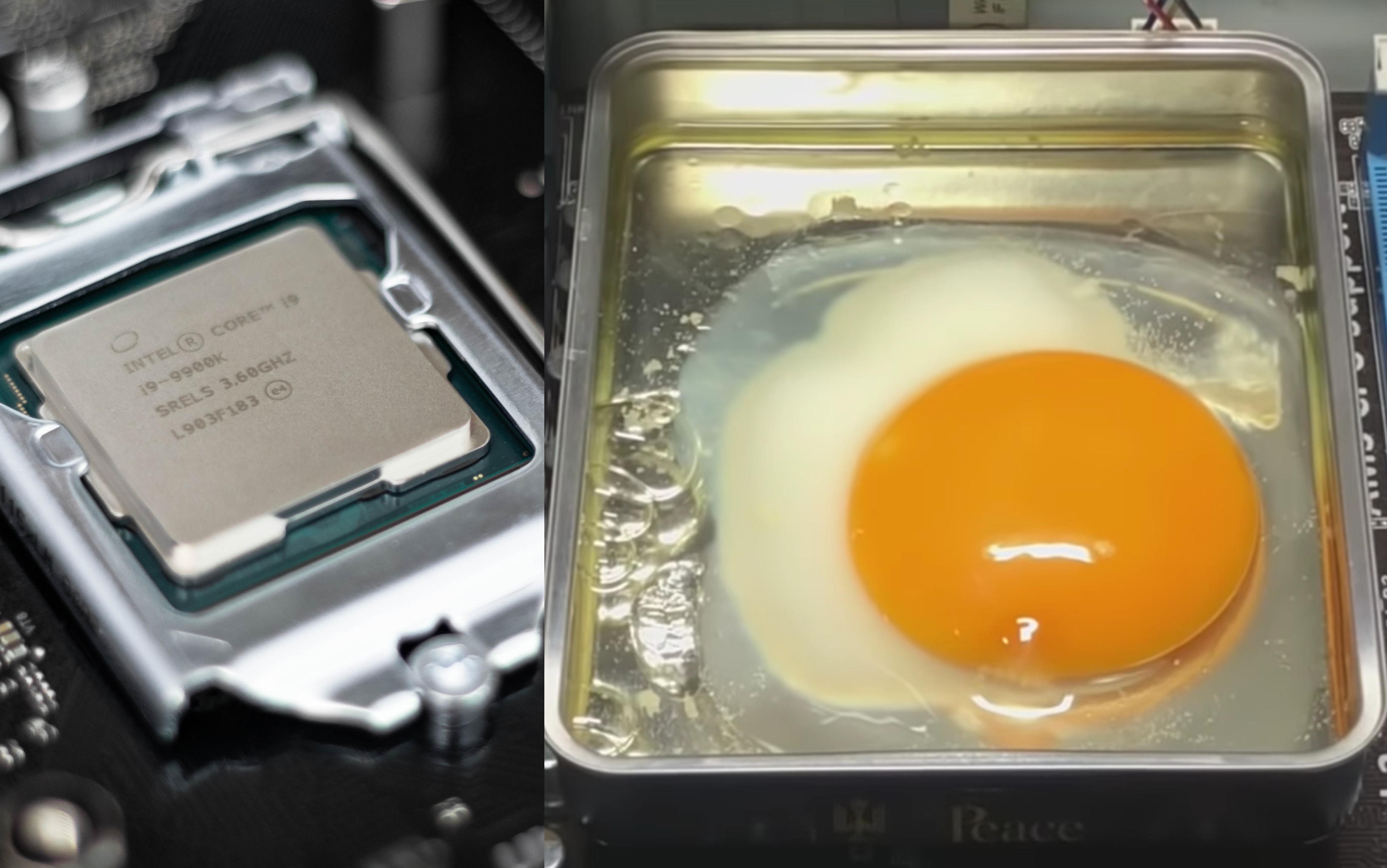 Can You Fry an Egg on a Hot Computer CPU? This YouTuber Proves You Can