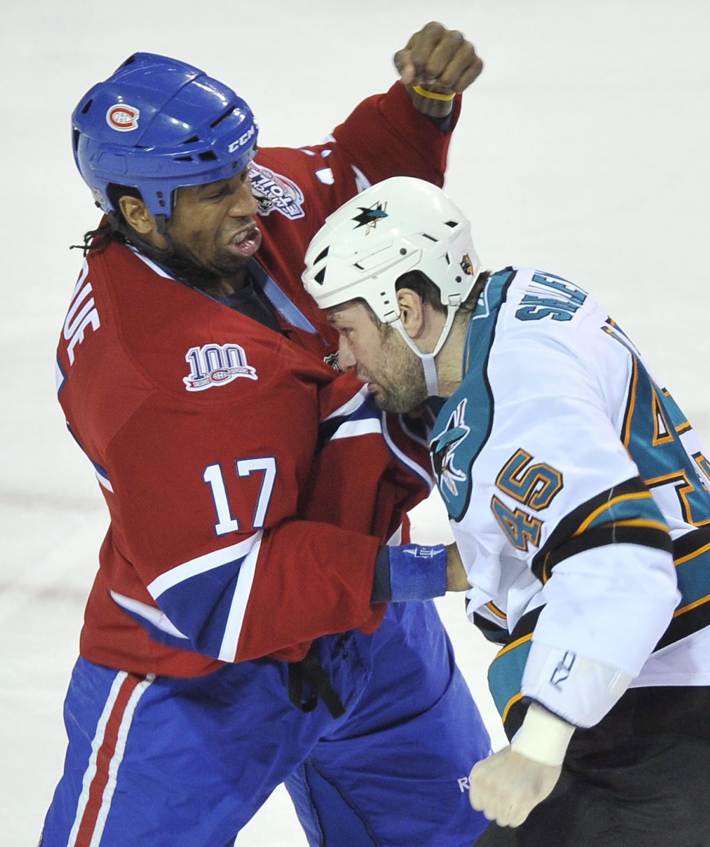 Georges Laraque Was the Most Feared Enforcer in the NHL. But His Biggest Fight Was With His Dad