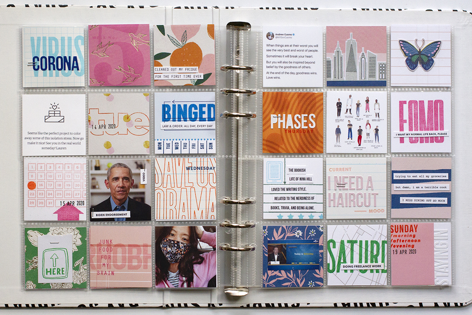 Scrapbooks Are Time Capsules of This Moment. Here’s What Some Look Like