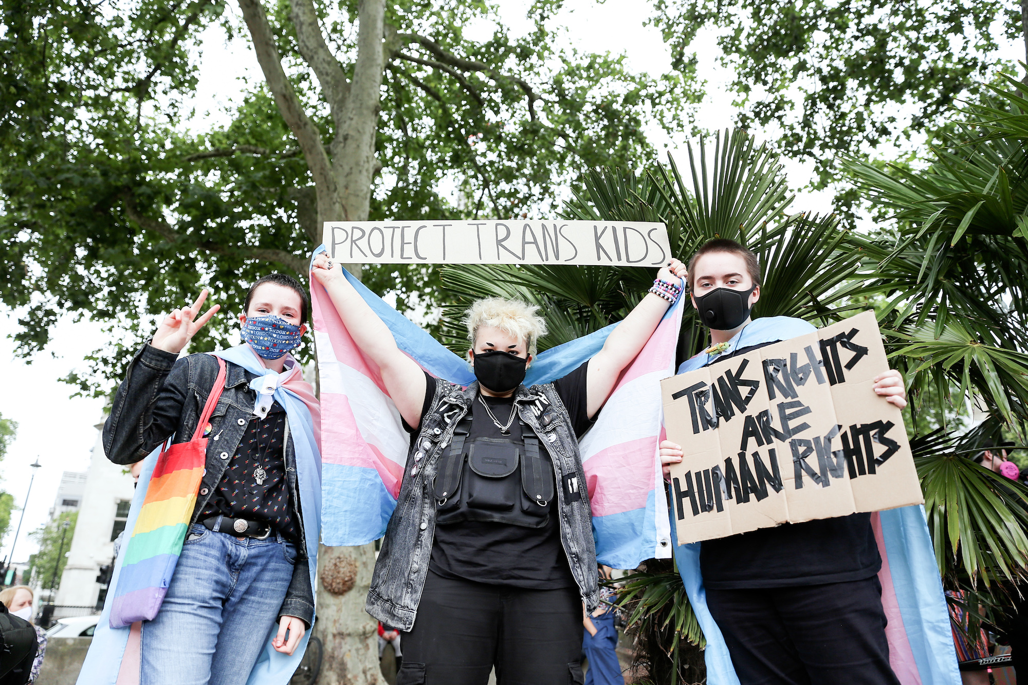 Thousands Demonstrated for Trans Rights in London This Weekend