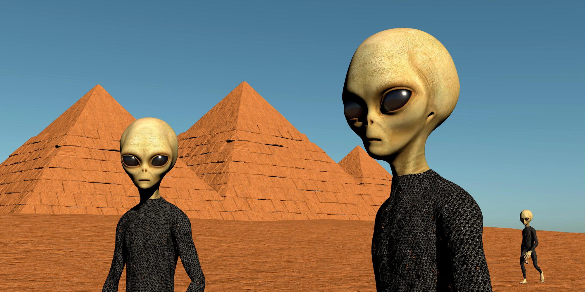 Why Do So Many People Still Think Aliens Built the Pyramids?