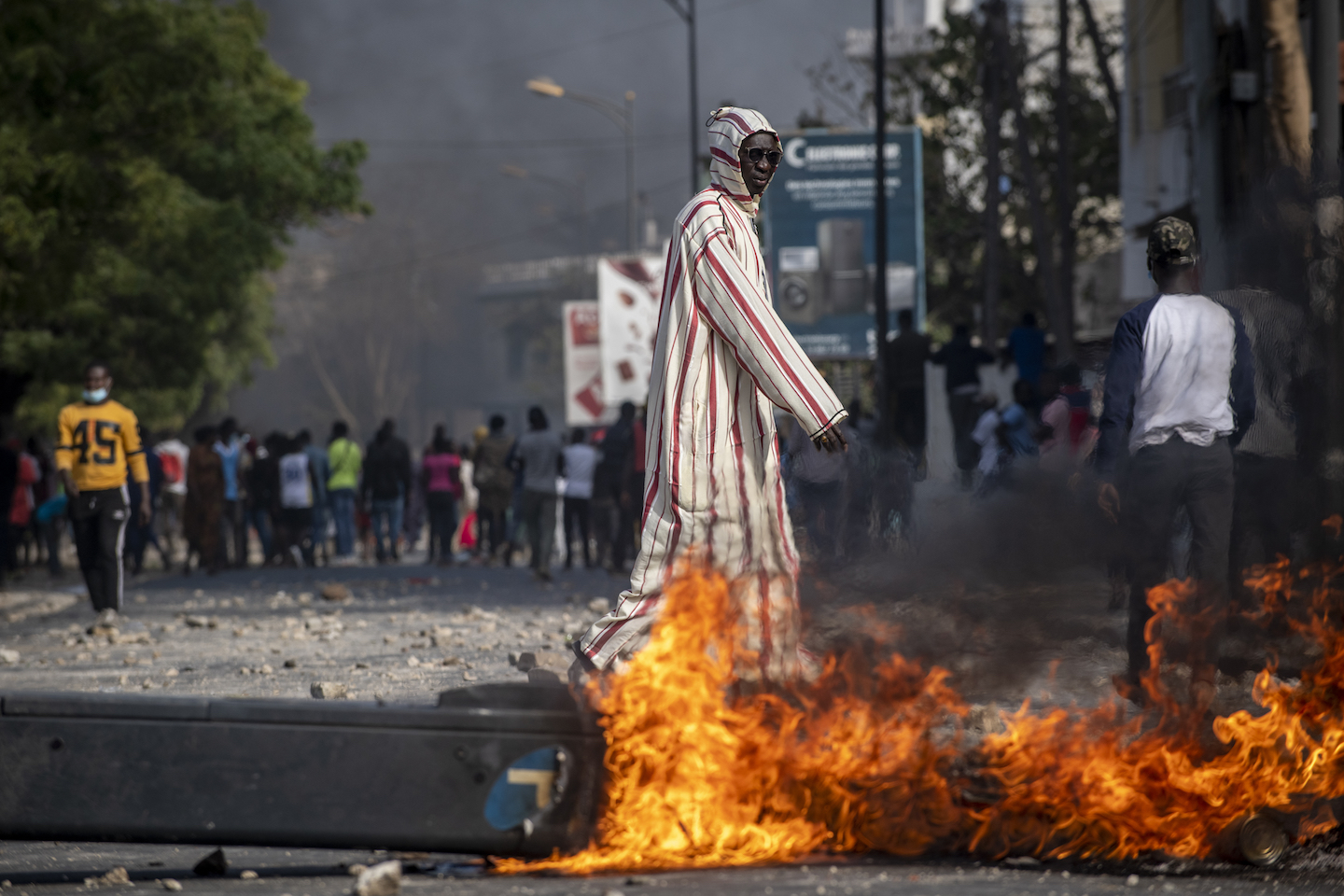 Photos: The Violent Protests That Have Put Senegal on the Verge of ...