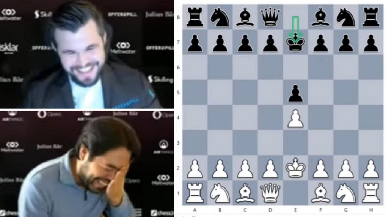 Chess World Champion Plays 'Bongcloud Attack' Meme Opening in Tournament