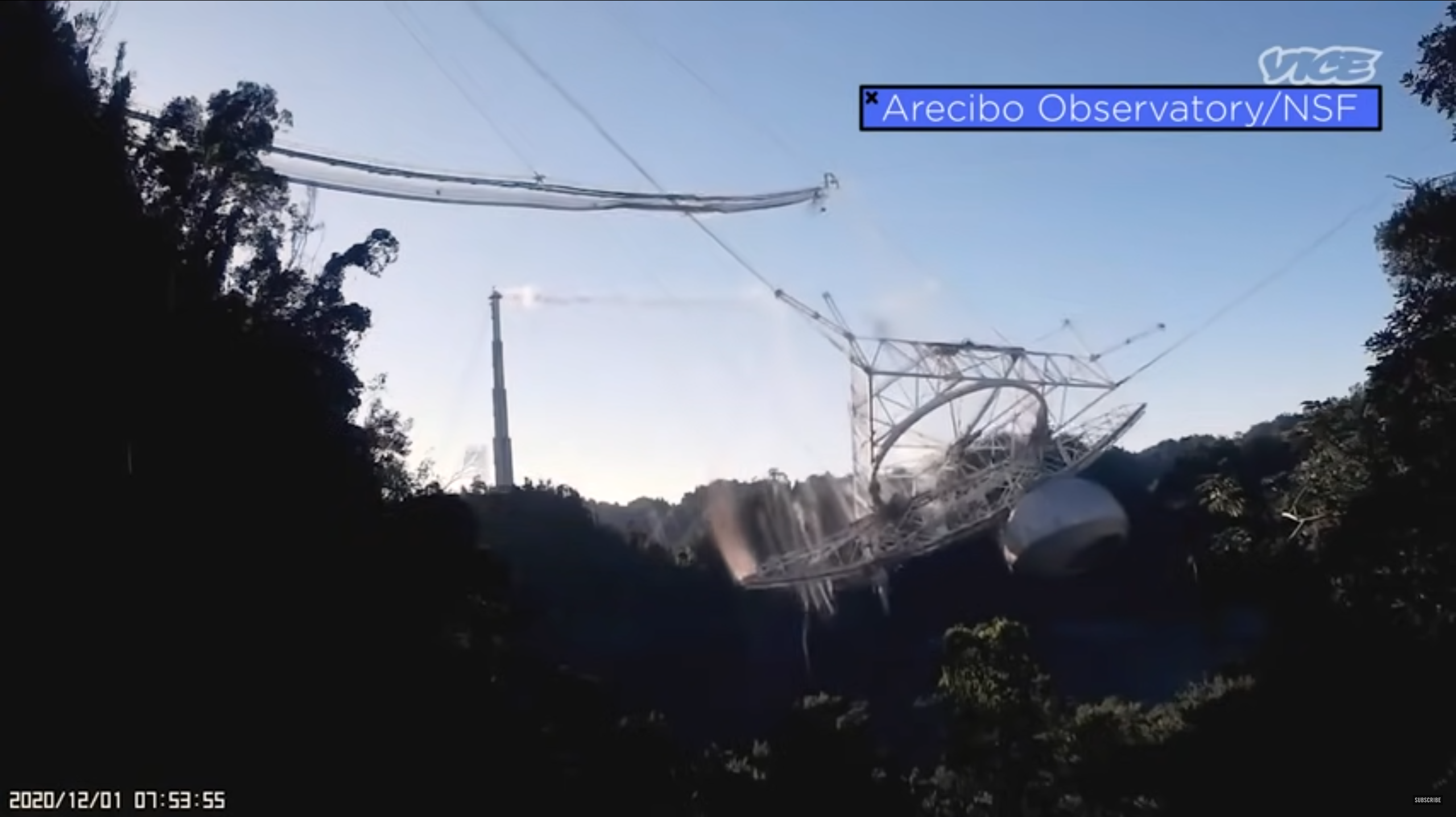 Arecibo Observatory, an Icon of Science and Pop Culture, Has Collapsed