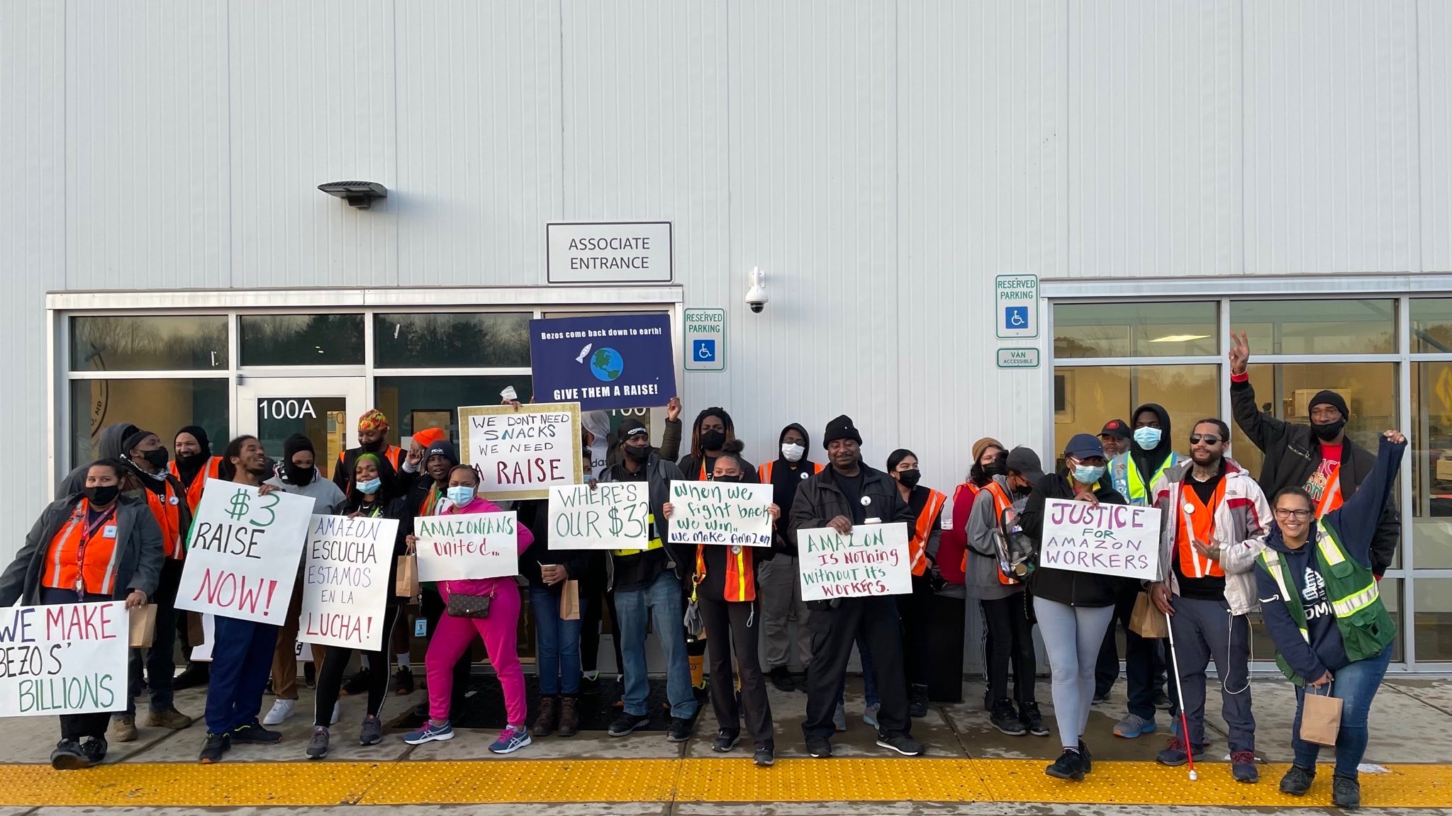 Amazon Warehouse Workers Stage Coordinated Strikes Demanding $3 Raises