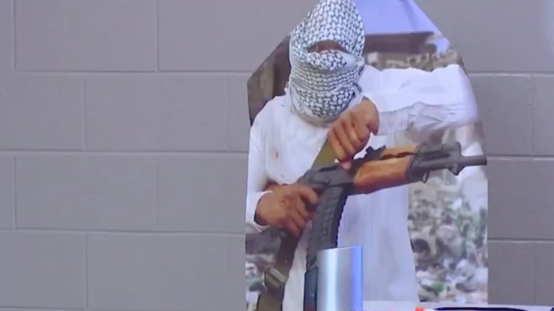 Cops Used Target of Arab Man With AK-Style Rifle During School Shooter ...