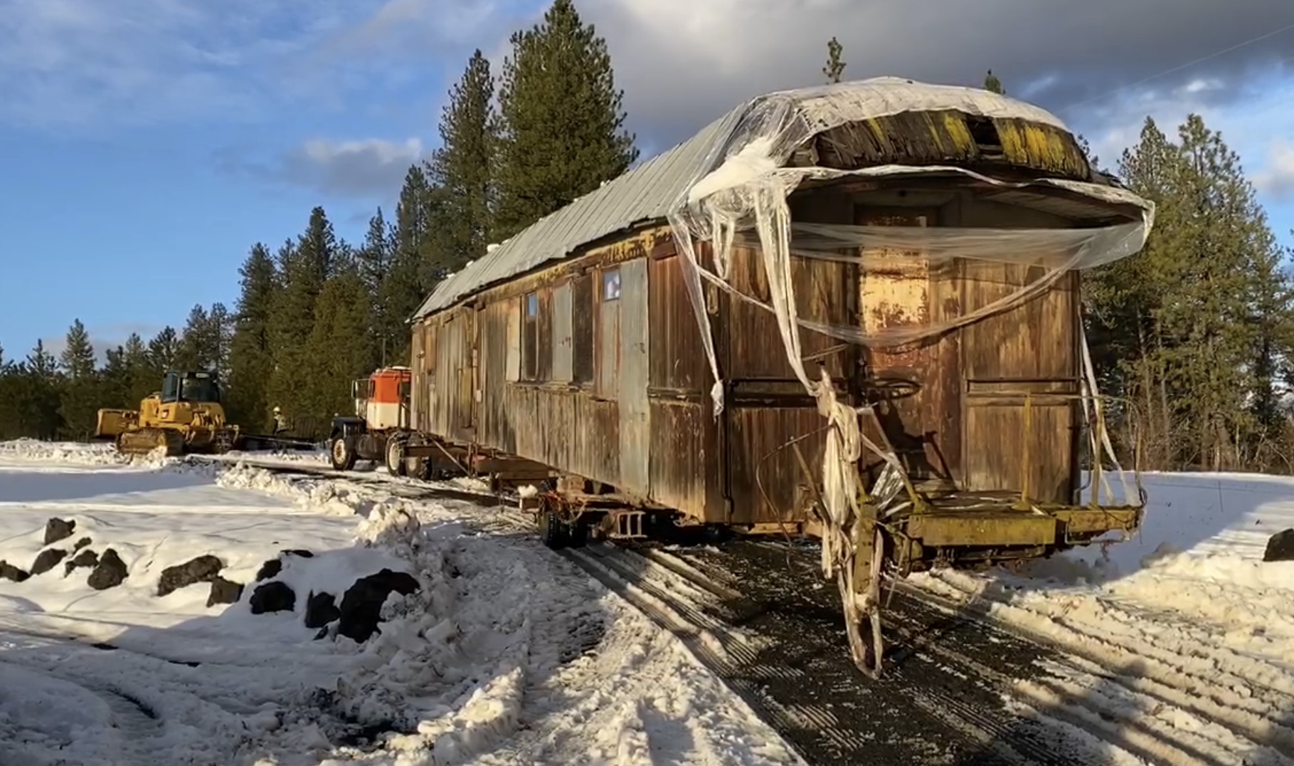 This Guy Perfectly Renovated a 120-Year-Old Train Car He Bought for $2000
