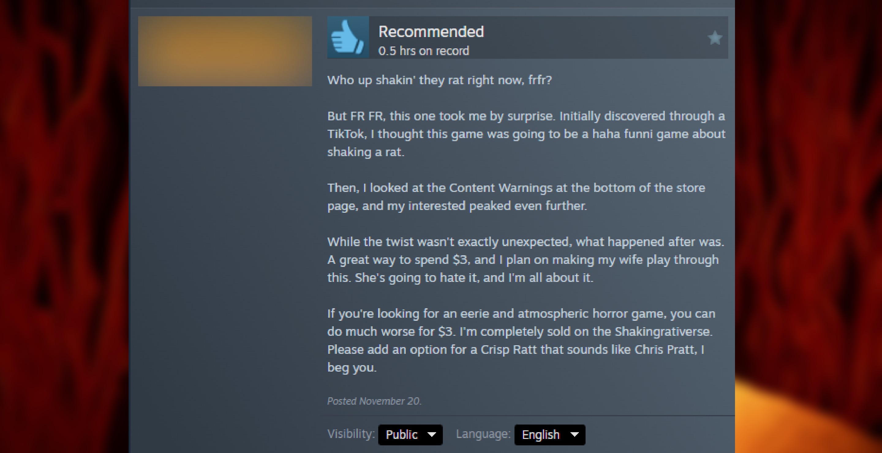 'Ratshaker' Is a Horror Game That Asks the Age-Old Question: "Who up ...