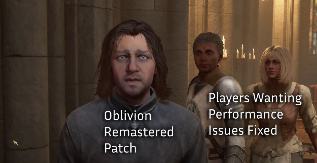 The First 'Elder Scrolls IV: Oblivion Remastered' Patch Doesn't Fix Performance Issues, and ...