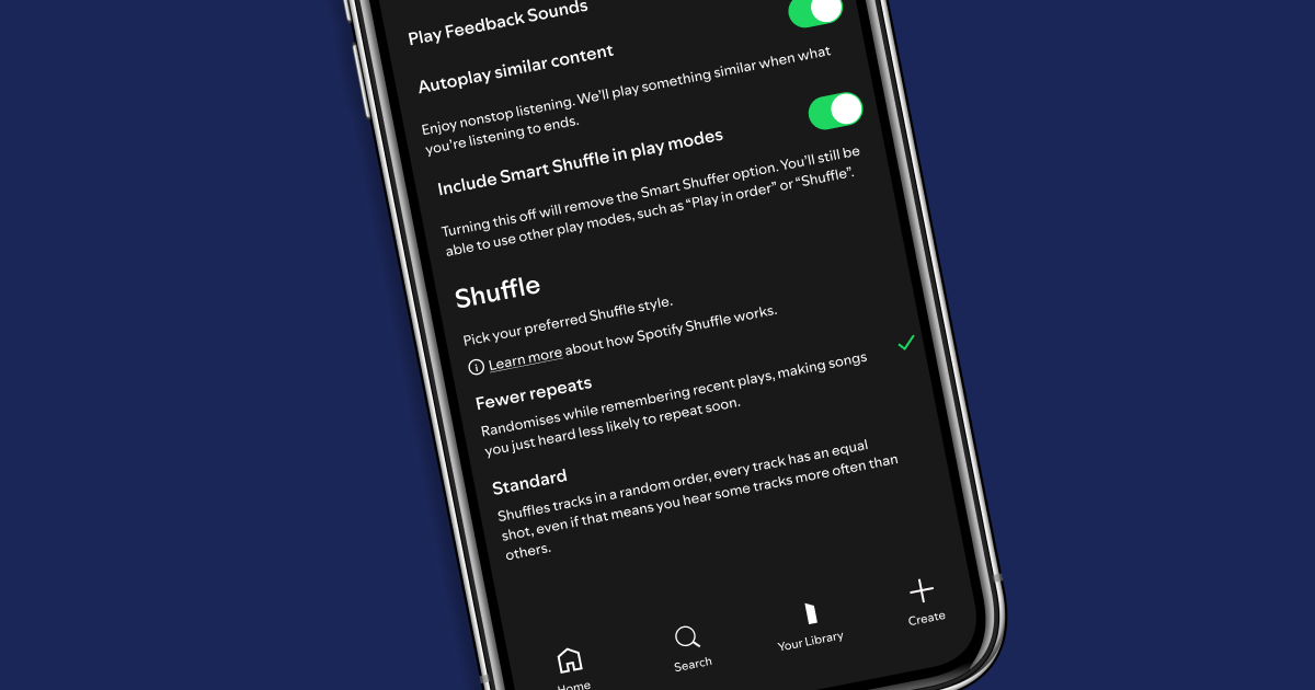 Spotify Tweaked Shuffle So That You'll Hear Fewer Repeats. Thank God.